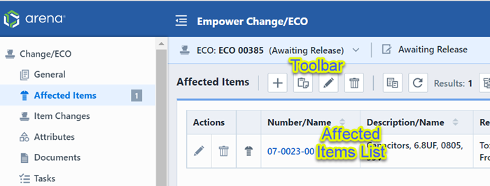 Affected Items | Empower Help