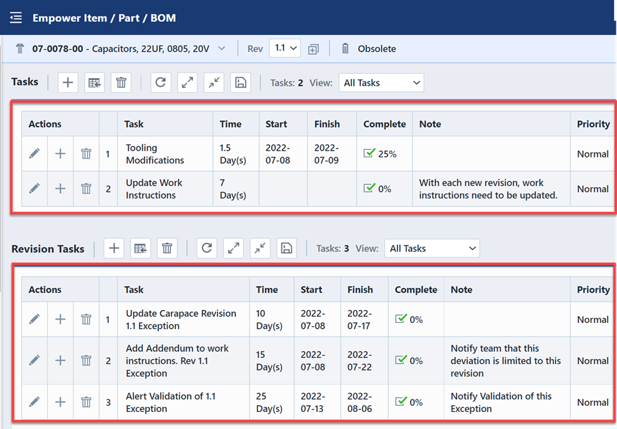 Tasks | Empower Help