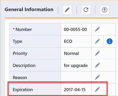 Expiring Changes/ECOs | Empower Help