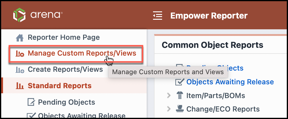 Displaying Reports | Empower Help