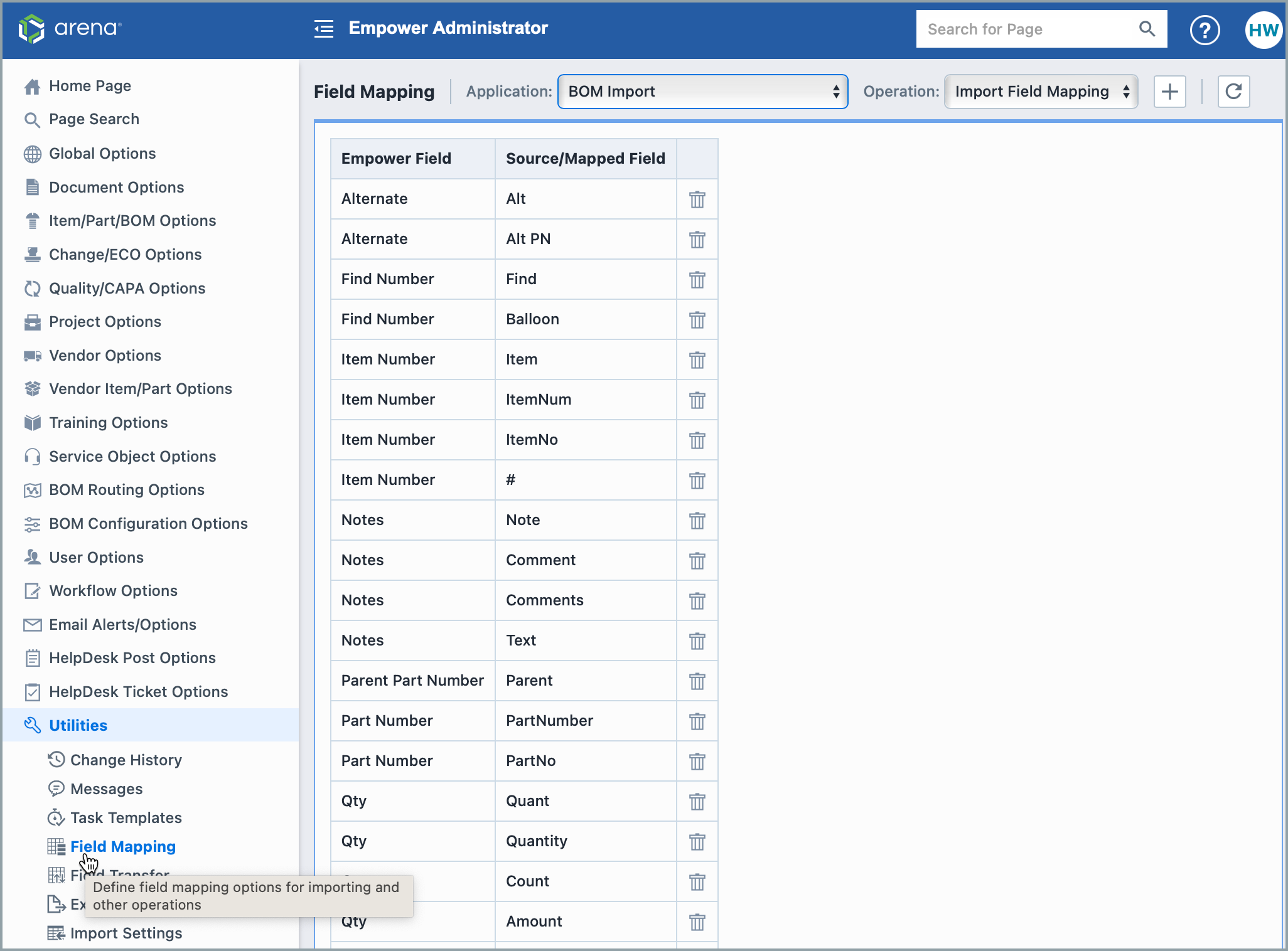 Field Mapping | Empower Help