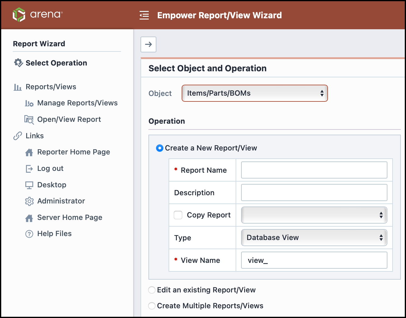 Creating Views Reports | Empower Help