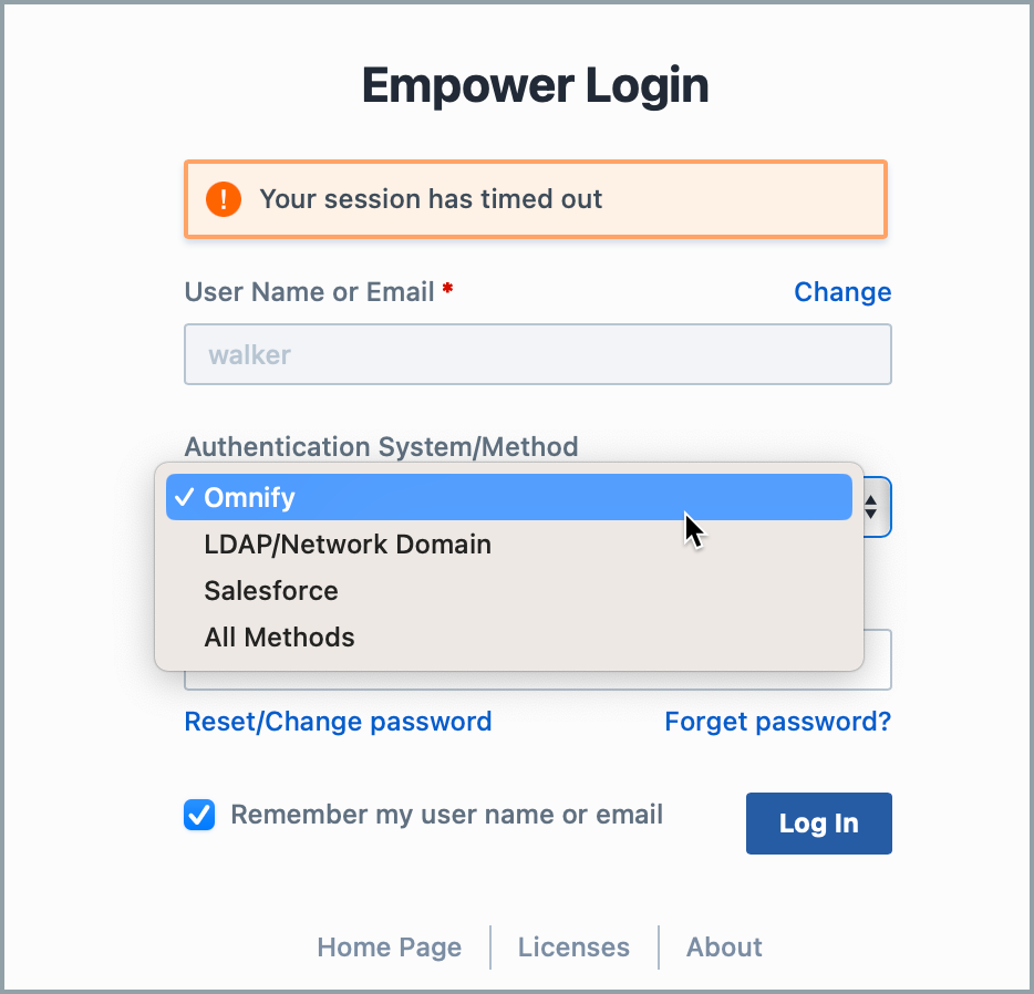 Authentication Options | Empower Help