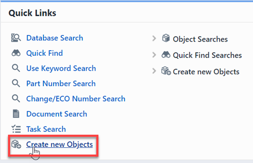 Creating New Objects | Empower Help