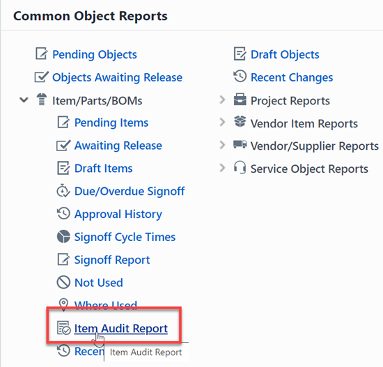 Item Audit Report | Empower Help