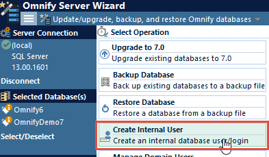 Internal/Database User | Empower Help