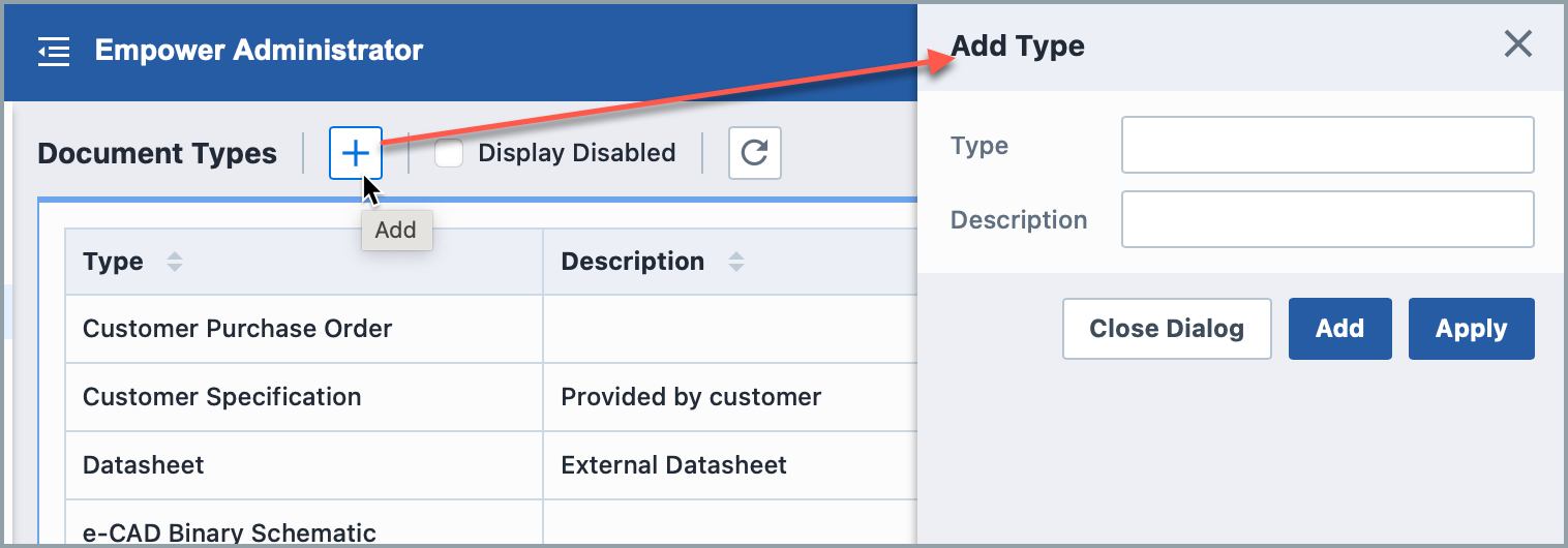 Document Types | Empower Help