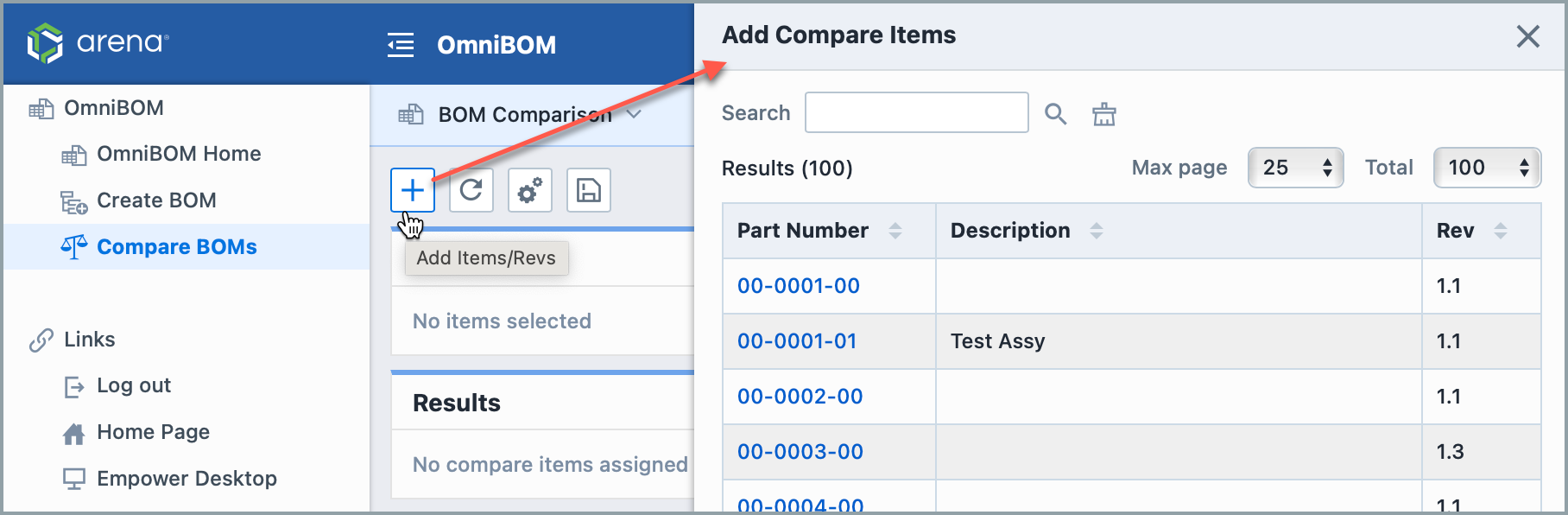 BOM Compare | Empower Help