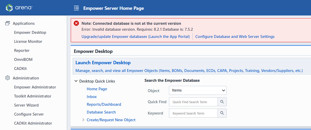System Settings | Empower Help