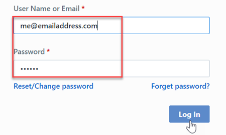 Logging On | Empower Help