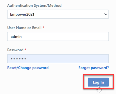 Usage/Launching | Empower Help