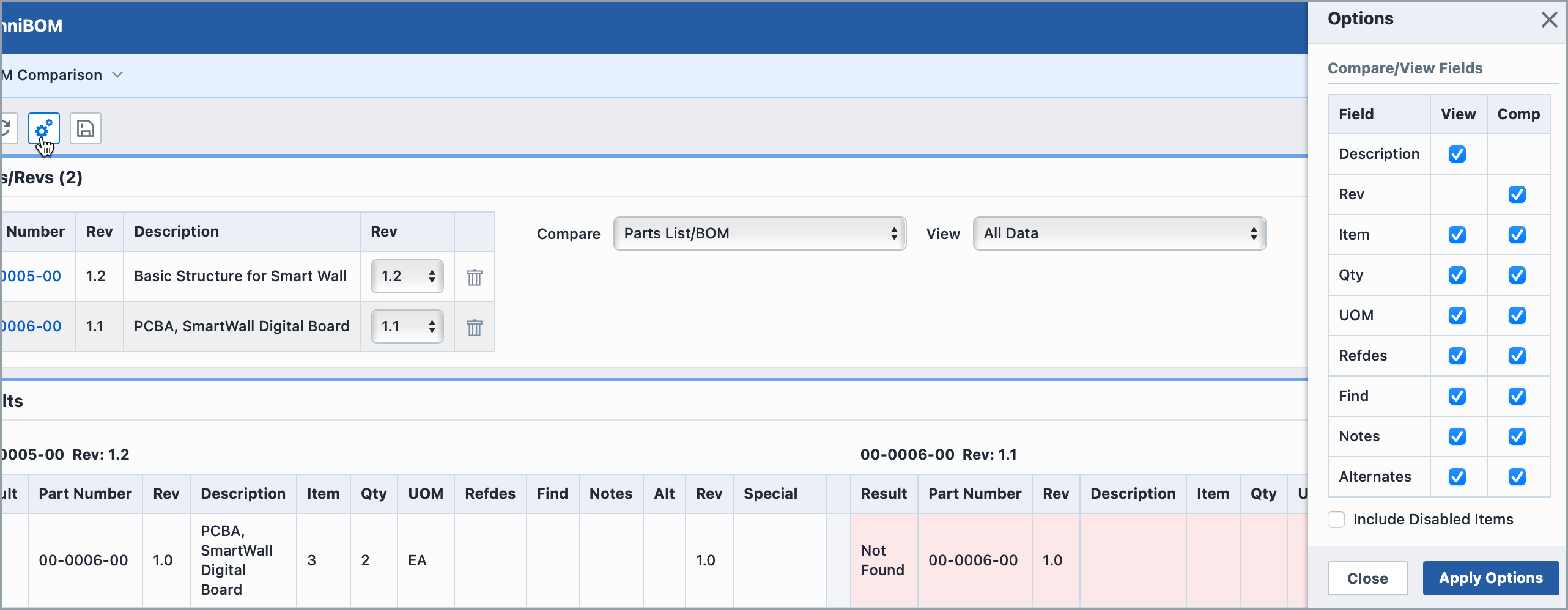 BOM Compare | Empower Help