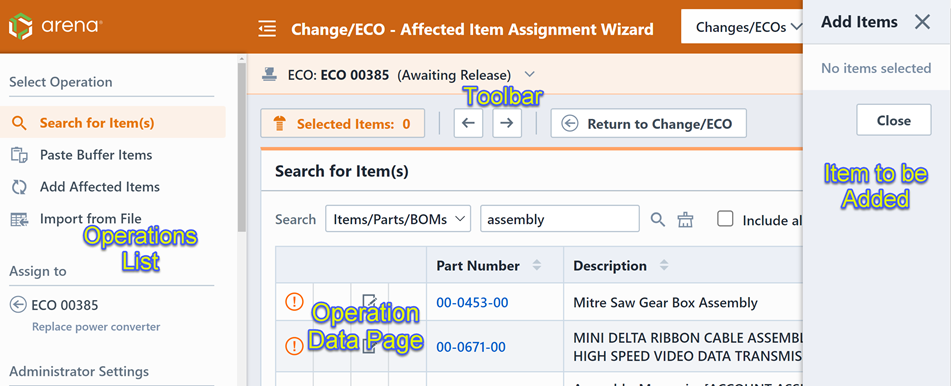 Affected Items | Empower Help