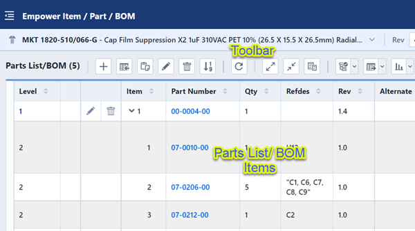 BOM Management | Empower Help