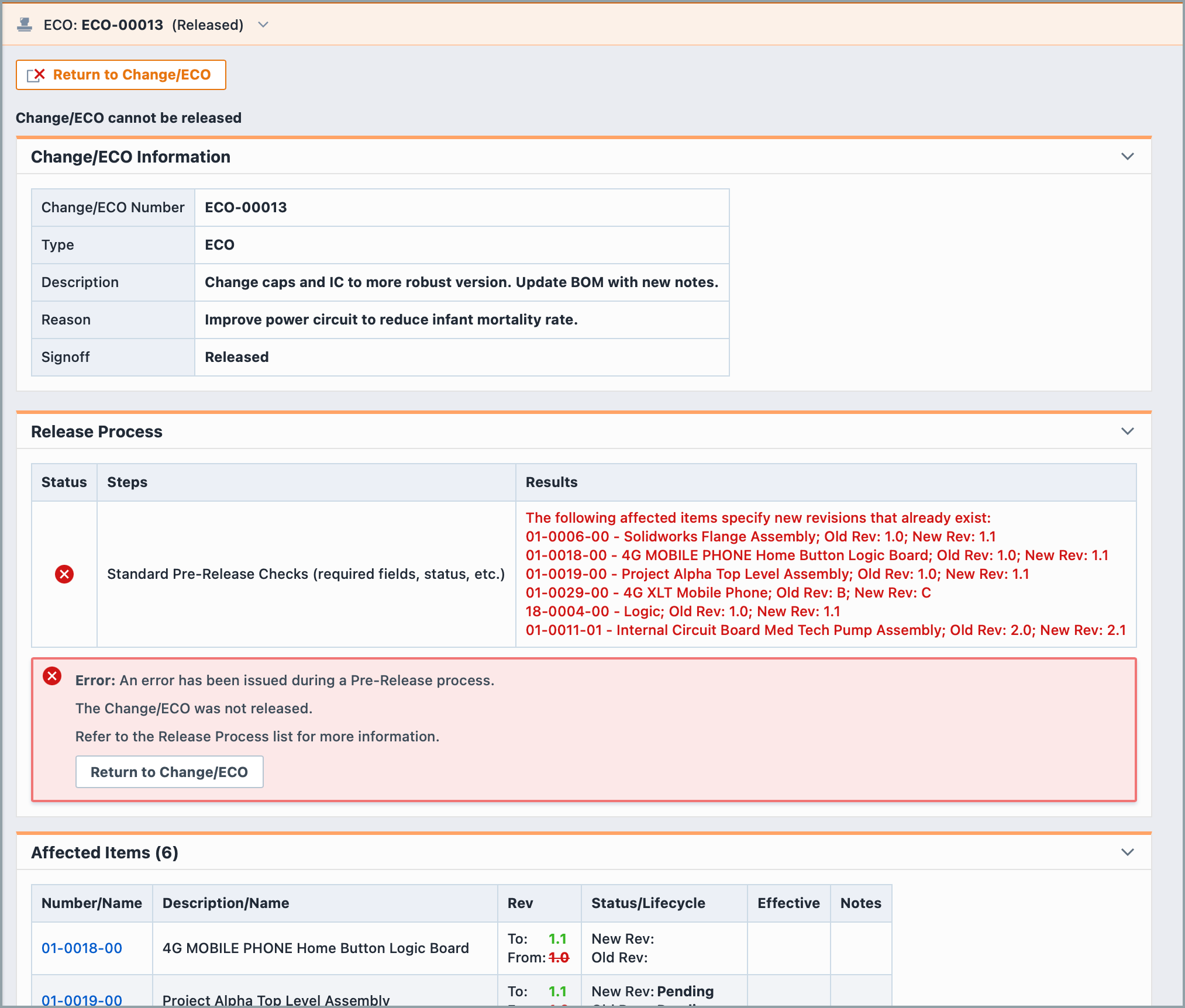 Affected Items | Empower Help