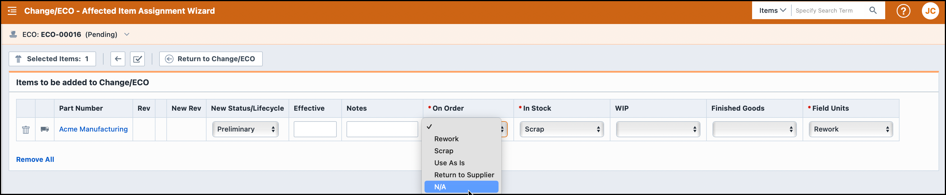 Affected Items | Empower Help